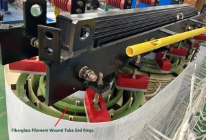 Application of Fiberglass Filament Wound Tube End Rings in Dry-Type ...